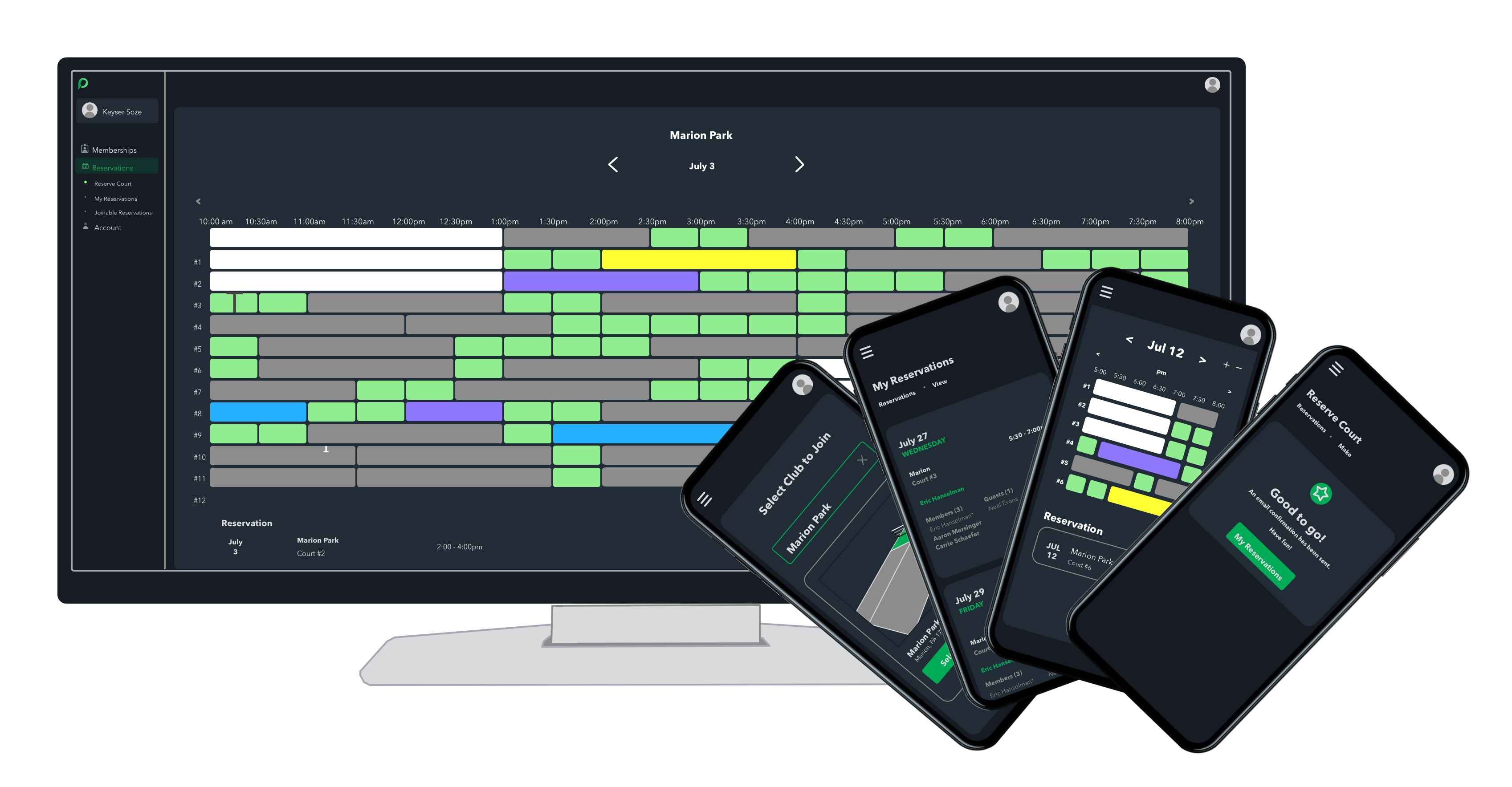 Pickleball Court Reservations | Book Courts Online with Ease